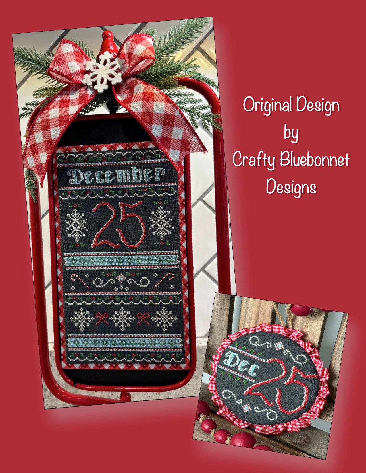 December 25th (and Ornament) – Crafty Bluebonnet Designs